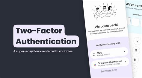 Two Factor Autenthication Flow Community Figma