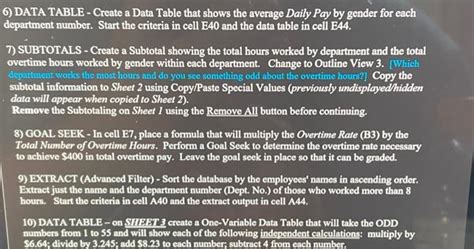 Solved ๑ Data Table Create A Data Table That Shows The