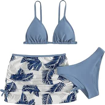 Teen Bikinis For Girls 6 18 Girls 3 Piece Swimsuit Bathing Suit Cute