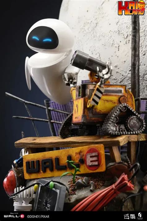 Wall·e Mgl Toys X Paladin Wall·e X Eve Licensed Resin Statue Kaioland