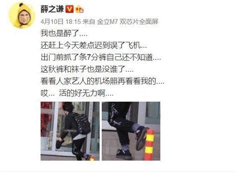 涼了的薛之謙又開始發段子了 每日頭條