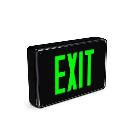 Max20 Series Wet Location Die Cast Exit Sign By Isolite