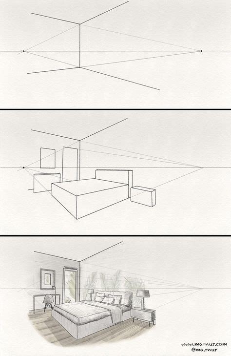 Two Point Perspective Drawing Artofit