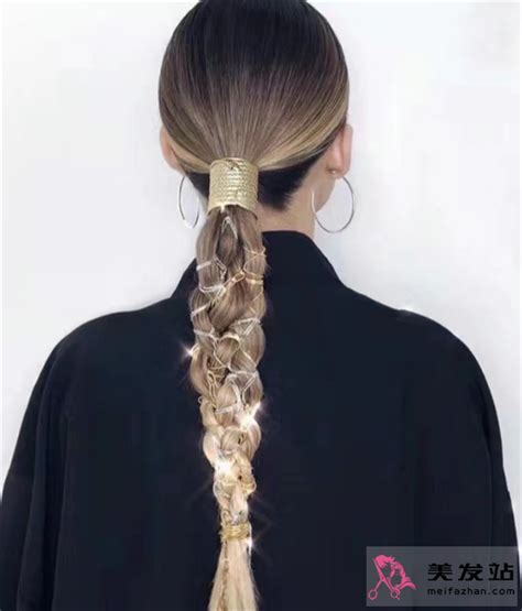 酷炫时髦长发编发 高级秀场发型合集 长发发型 美发站