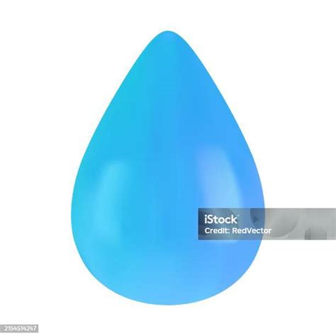 벡터 블루 물방울 아이콘입니다 3d 물방울 로고 모양 약물 또는 콜라겐 에센스의 벡터 현실적인 혈청 방울 물 3차원 형태에 대한 스톡 벡터 아트 및 기타 이미지 Istock