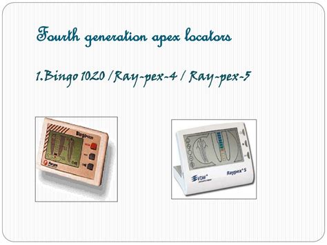 Ppt Electronic Apex Locators Powerpoint Presentation Free Download Id157111
