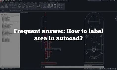 Frequent Answer How To Label Area In Autocad Caddikt