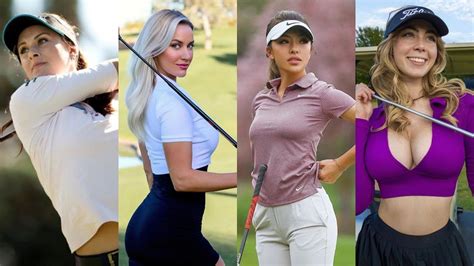 Most Beautiful Female Golfer Women Golfers Female Athletes Athletic Women