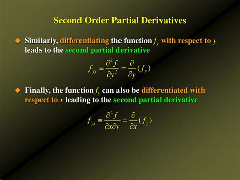 Ppt Functions Of Several Variables Partial Derivatives Powerpoint