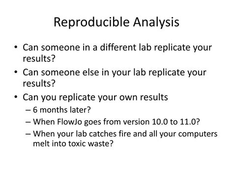 Ppt Flow Cytometry And Reproducible Analysis Powerpoint Presentation