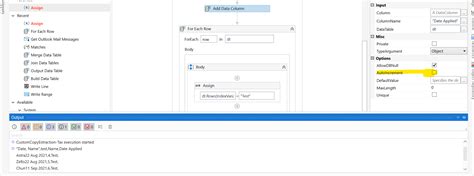 Unable To Assign To An Added Data Column Studio Uipath Community Forum