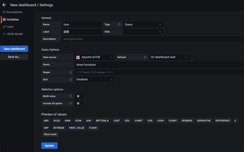 Grafana 插件 Iotdb 天谋iotdb