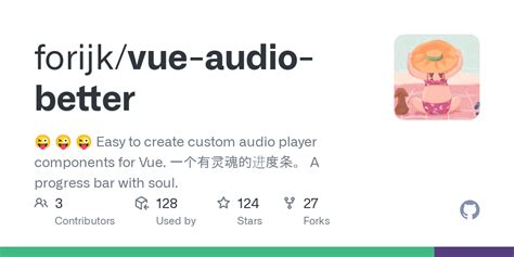 GitHub Forijk Vue Audio Better Stuck Out Tongue Winking Eye Stuck