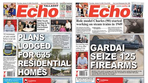 The Echo Newspaper January 12 2023 Tallaght Edition Echoie