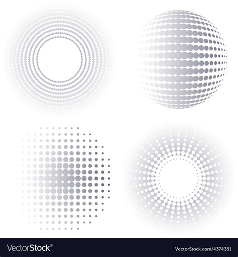 Grunge And Halftone Design Elements Vector By GuiTAJ Image VectorStock