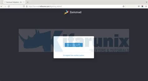 Install Zammad Ticketing System On Ubuntu 2204