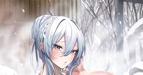 人付き合いが苦手な未亡人の雪女さん 雪乃さん Kakaoのイラスト Pixiv