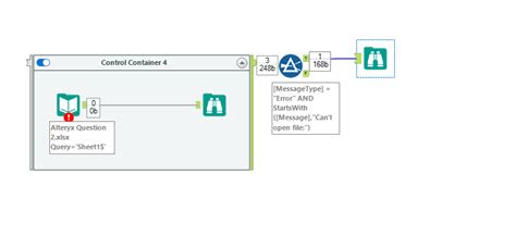 Capturing Error On Alteryx Flow Alteryx Community