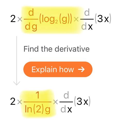[logarithm] why dis “log2 g ” became “1 ln2 g ” r homeworkhelp