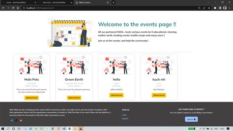 Events Page Card Issue · Issue 513 · Ngoworldcommunityngoworld