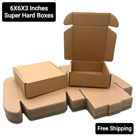 Imported Craft Boxes Size 6x6x3 Inches Beautiful Brown Boxes For
