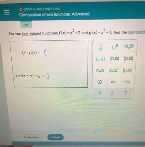 solved ographs and functions composition of two functions