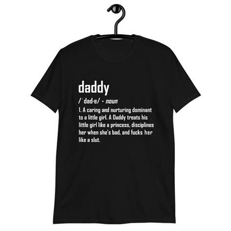 Daddy Dom Definition Ddlg Shirt Daddy Domme Gift Bdsm Etsy