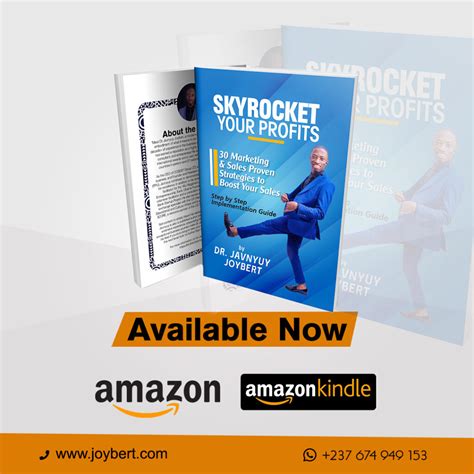 Skyrocket Your Profits 30 Marketing And Sales Proven Strategies To Boost Your Sales Dr Javnyuy