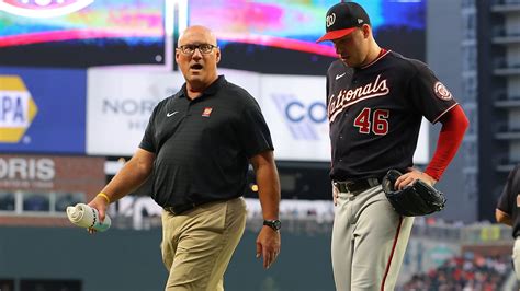 Patrick Corbin Exits Early With Back Spasms Nationals Fall To Braves The Washington Post
