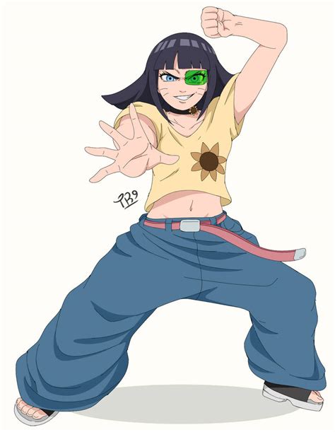Captain Ginyu Himawari Uzumaki By Traner9 On Deviantart