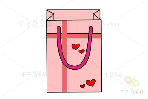 纸袋子简笔画 纸箱子简笔画 纸袋子 文秘苑图库