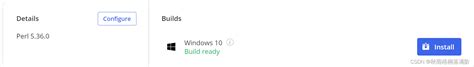 Windows中perl命令的安装windows Perl Csdn博客 Windows中perl命令的安装windows Perl Csdn博客