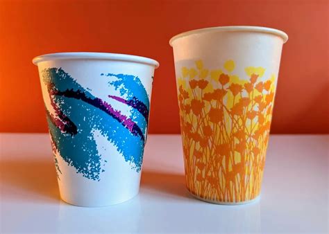 90s Jazz Design Paper Cup Paper Cup Supplier And Manufacturer 0