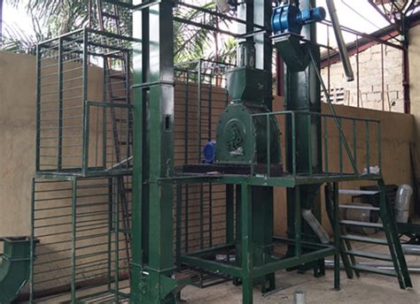 Palm Kernel Cracking And Separating Machine In Nigeria Project