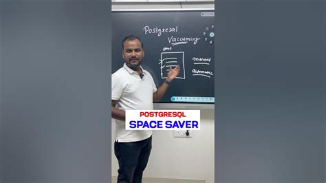 ankush sir explains vacuum in postgresql youtube