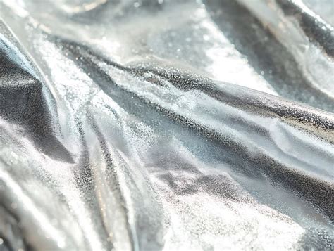 Brushed Metal Background With Subtle Horizontal Texture And Gradient Light Reflection In A