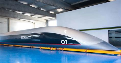 The First Full Scale Hyperloop Passenger Capsule Has Arrived