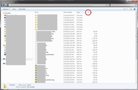 Bak Files Sorting Before Dwg Files Autodesk Community