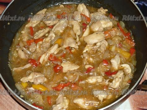 Курица по-тайски с овощами: 8 фото в рецепте