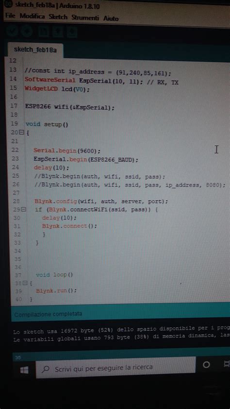 Arduino Doesnt Connect To Blynk Local Server Solved Blynk Community