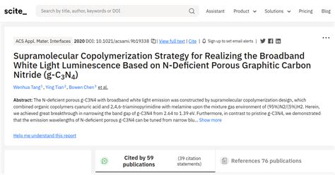 Supramolecular Copolymerization Strategy For Realizing The Broadband White Light Luminescence