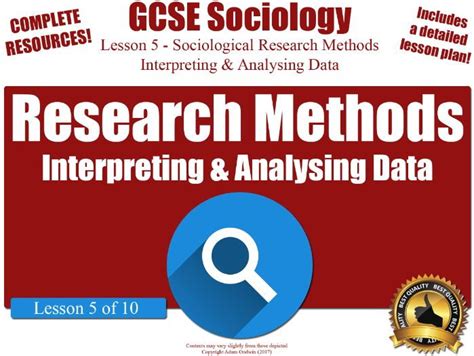 Types Of Data And Data Analysis Sociological Research Methods Gcse