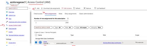 authentication method access key switch to azure ad user account not working properly · issue