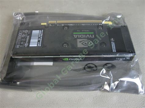 Nvidia Tesla T4 Gpu Turing 16gb Gddr6 Graphics Card 16x Pcie 699 2g183 0200 200