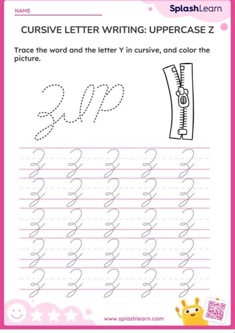 Cursive Numbers Worksheets