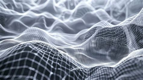 Abstract 3d Wireframe Background With Intricate Mesh Patterns And Digital Overlays Perfect For