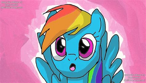 Rainbow Dashs Surprise Face By Mojo1985 On Deviantart