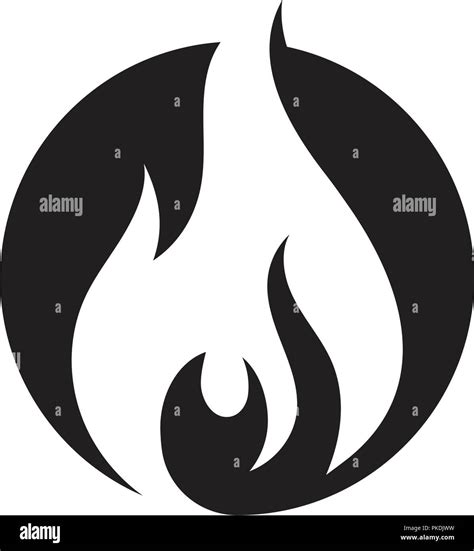 Fire Flame Vector Illustration Design Template Stock Vector Image And Art
