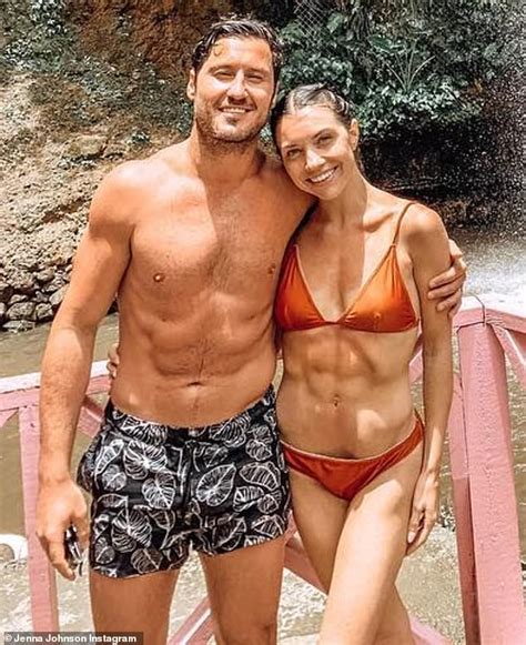 Jenna Johnson Models A String Bikini During Honeymoon With Val