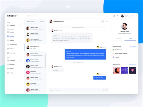 Chat Messenger Web App By Kazi Sayed For Dropex UI UX Agency On Dribbble